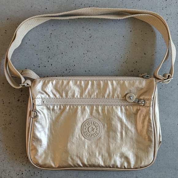 Kipling | Bags | Kipling Callie Crossbody Bag Gold | Poshmark